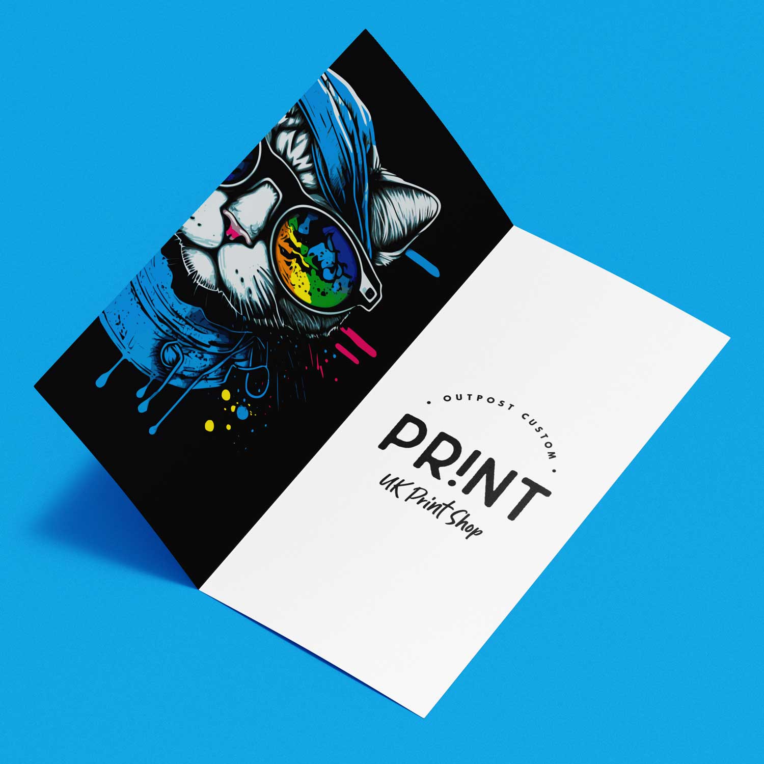 Folded Flyers & Leaflets - Outpost Custom