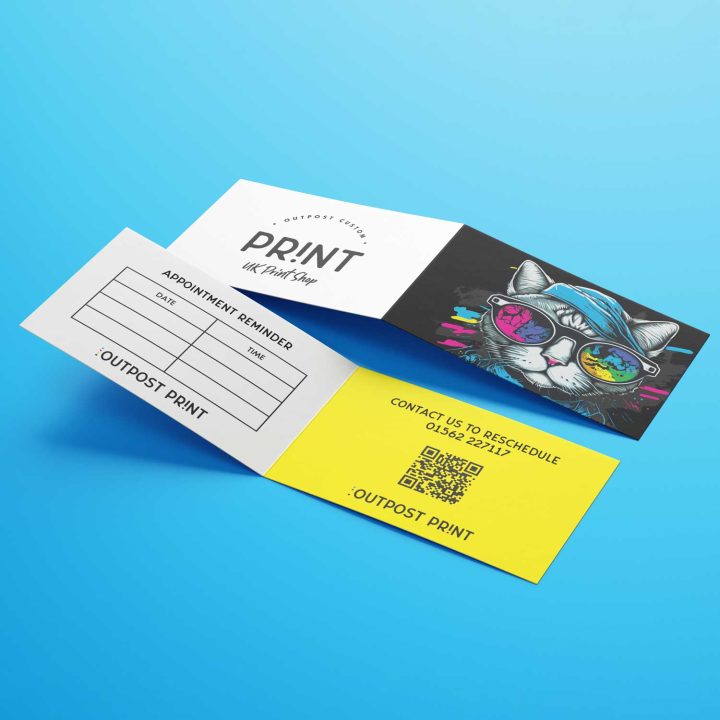 Folded Appointment Cards - Outpost Custom