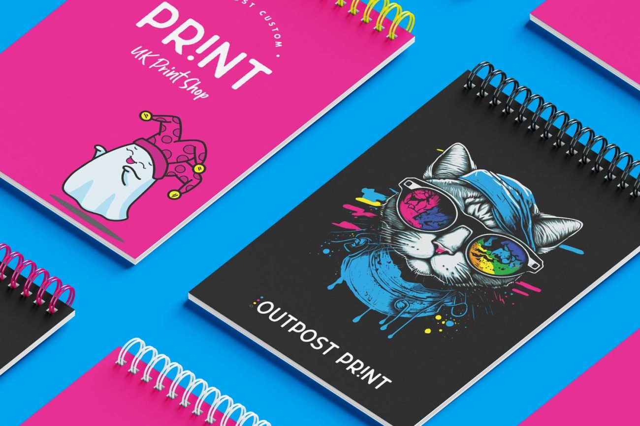 Wire Bound Notebooks - Outpost Custom